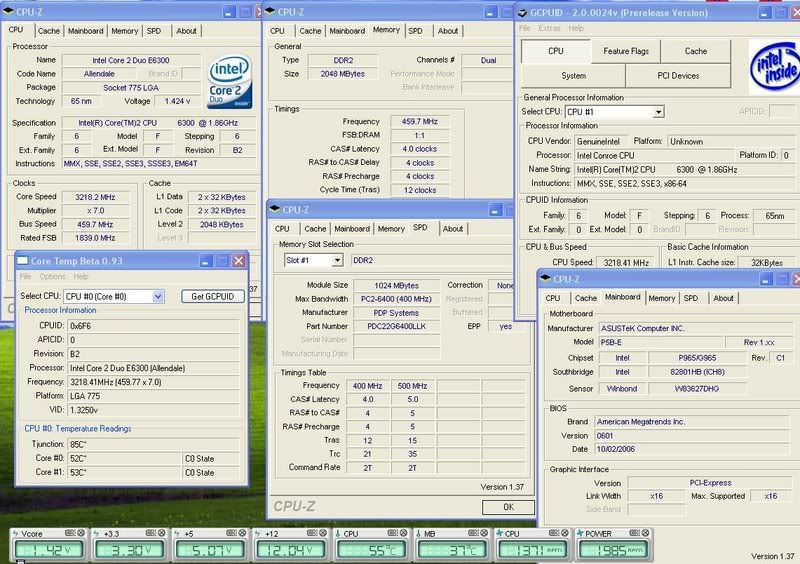 Intel E6300 Help 3.2GHz failed Orthos | Overclock.net